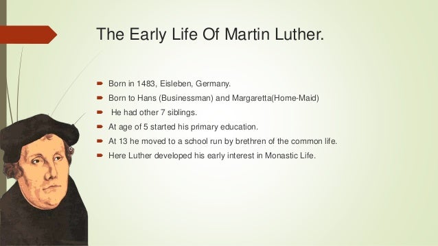 Martin luther a great leader