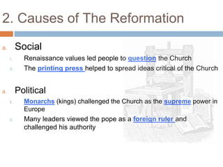 Martin luther and the reformation | PPTX
