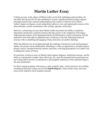 Martin Luther Essay.pdf