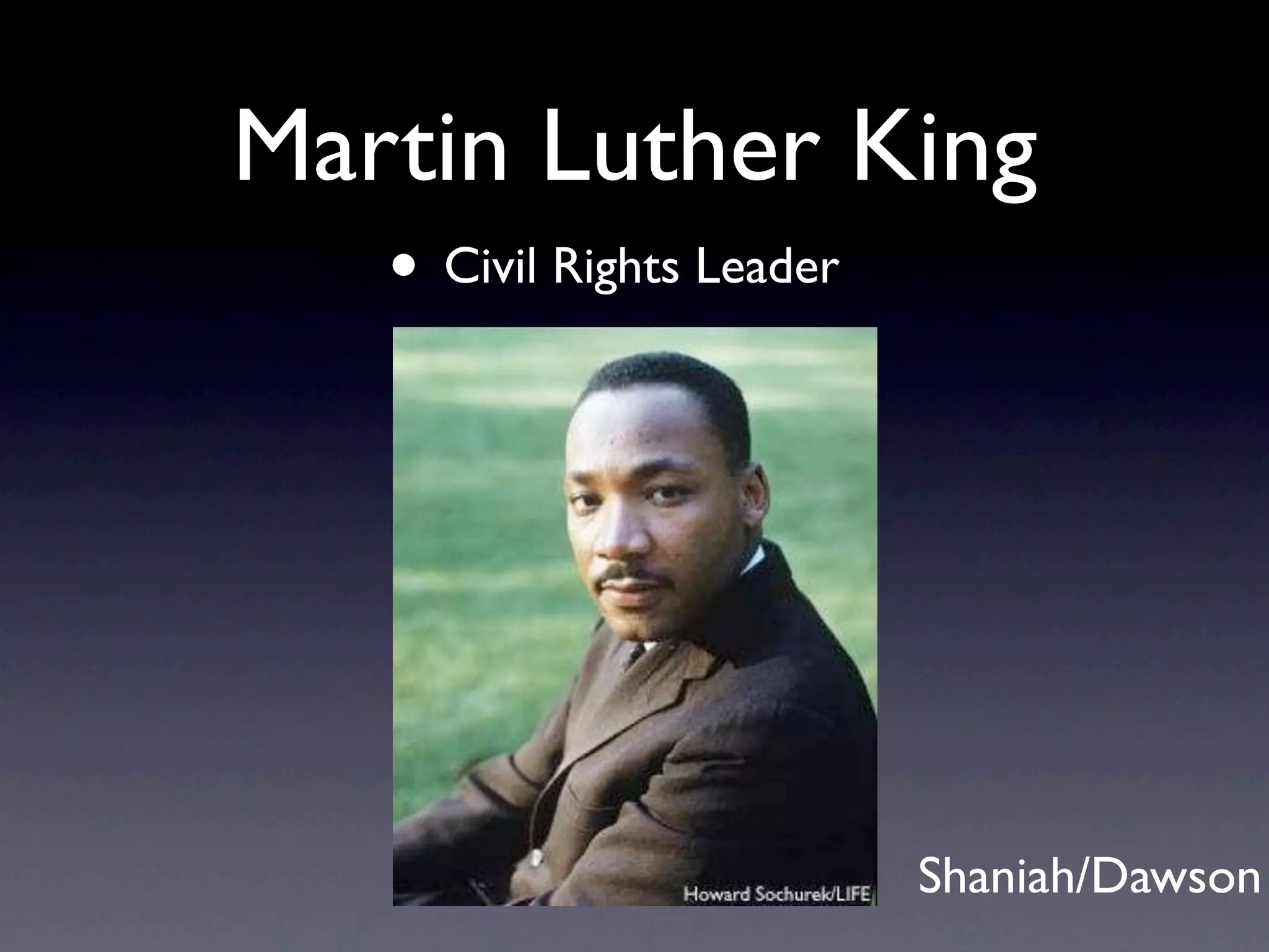 Martin Luther King | ZIP