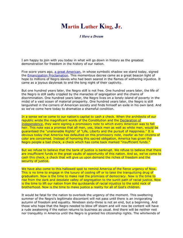 Martin luther king | PDF