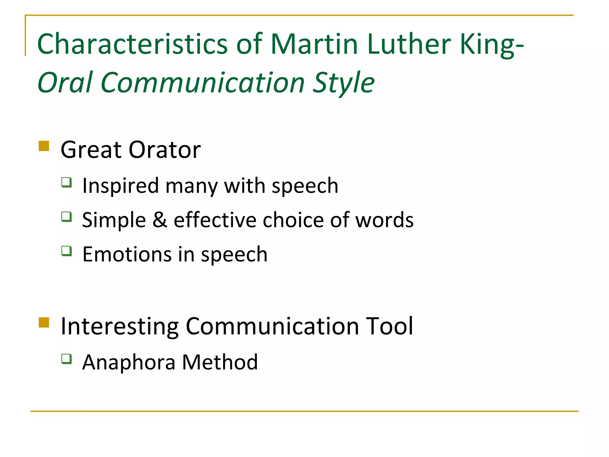 Martin Luther King | PPT
