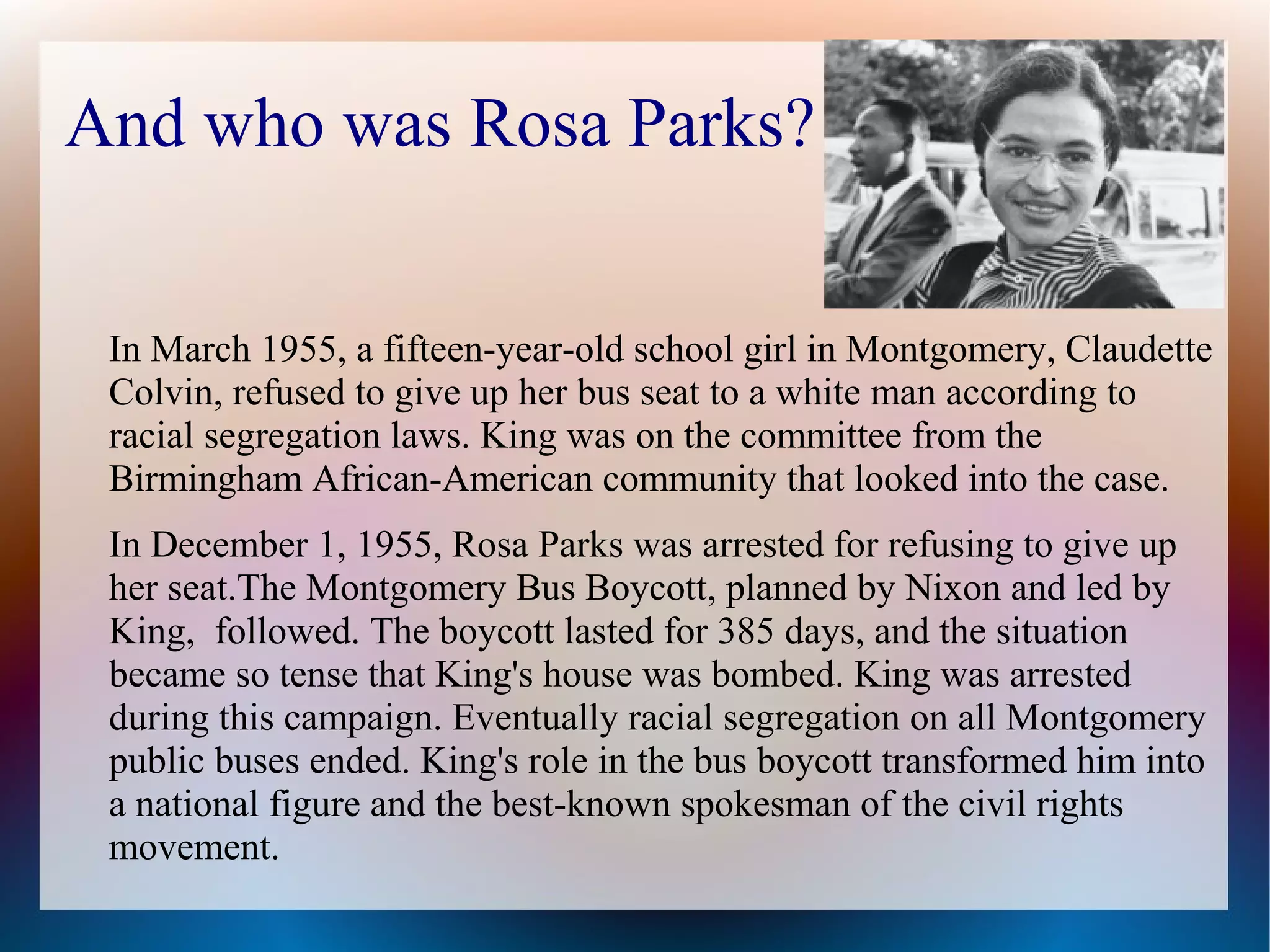 Martin luther king | PDF