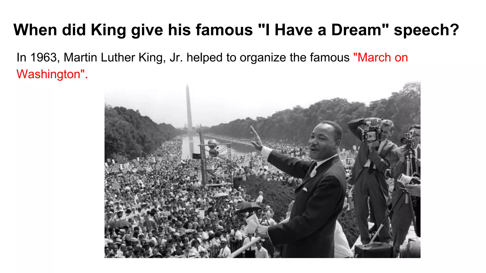 Martin luther king | PPTX