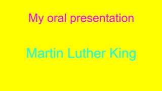 Martin luther king | PPTX