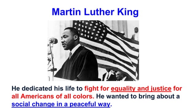 Martin luther king | PPTX