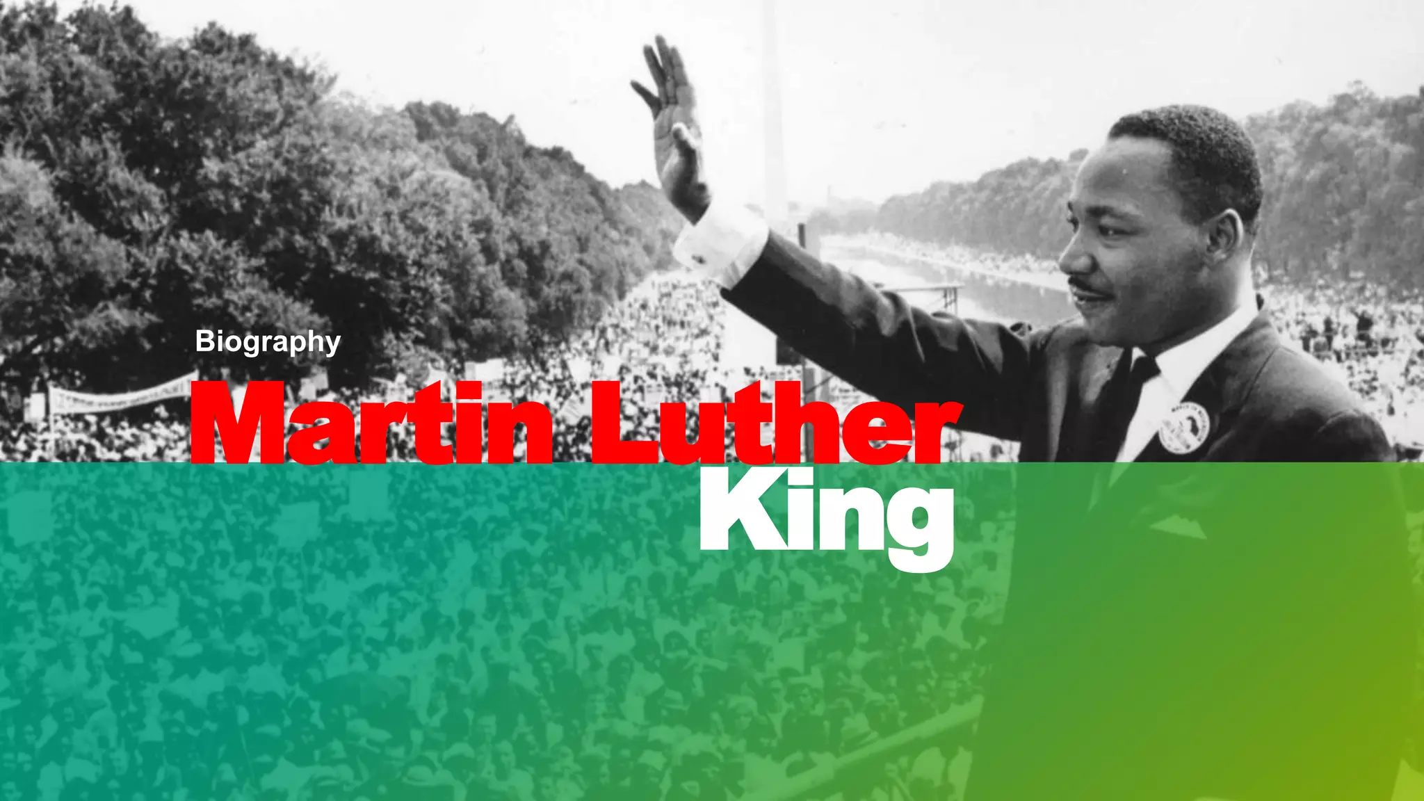 Biography Martin luther king Jr. Presentation | PPTX