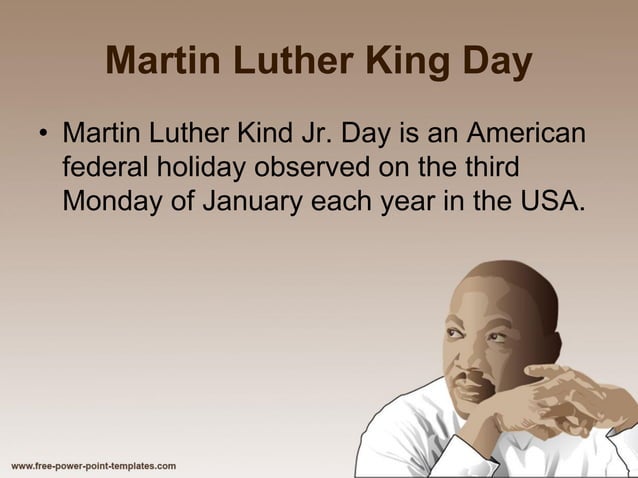 Martin Luther King Day | PPT