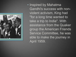 Martin Luther king Jr | PPTX