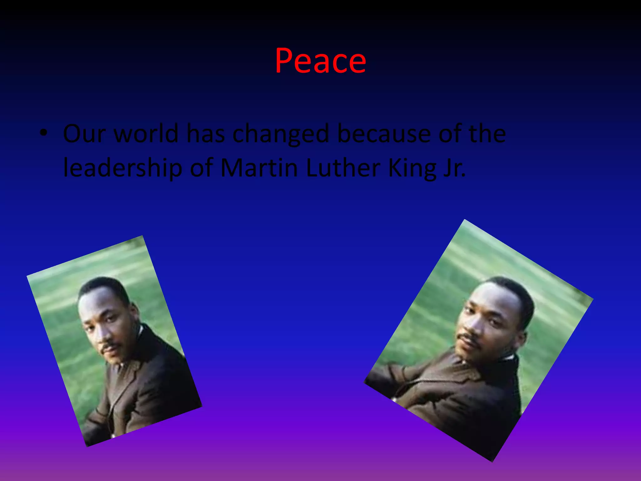 Martin Luther King Jr Slide Show | PPTX