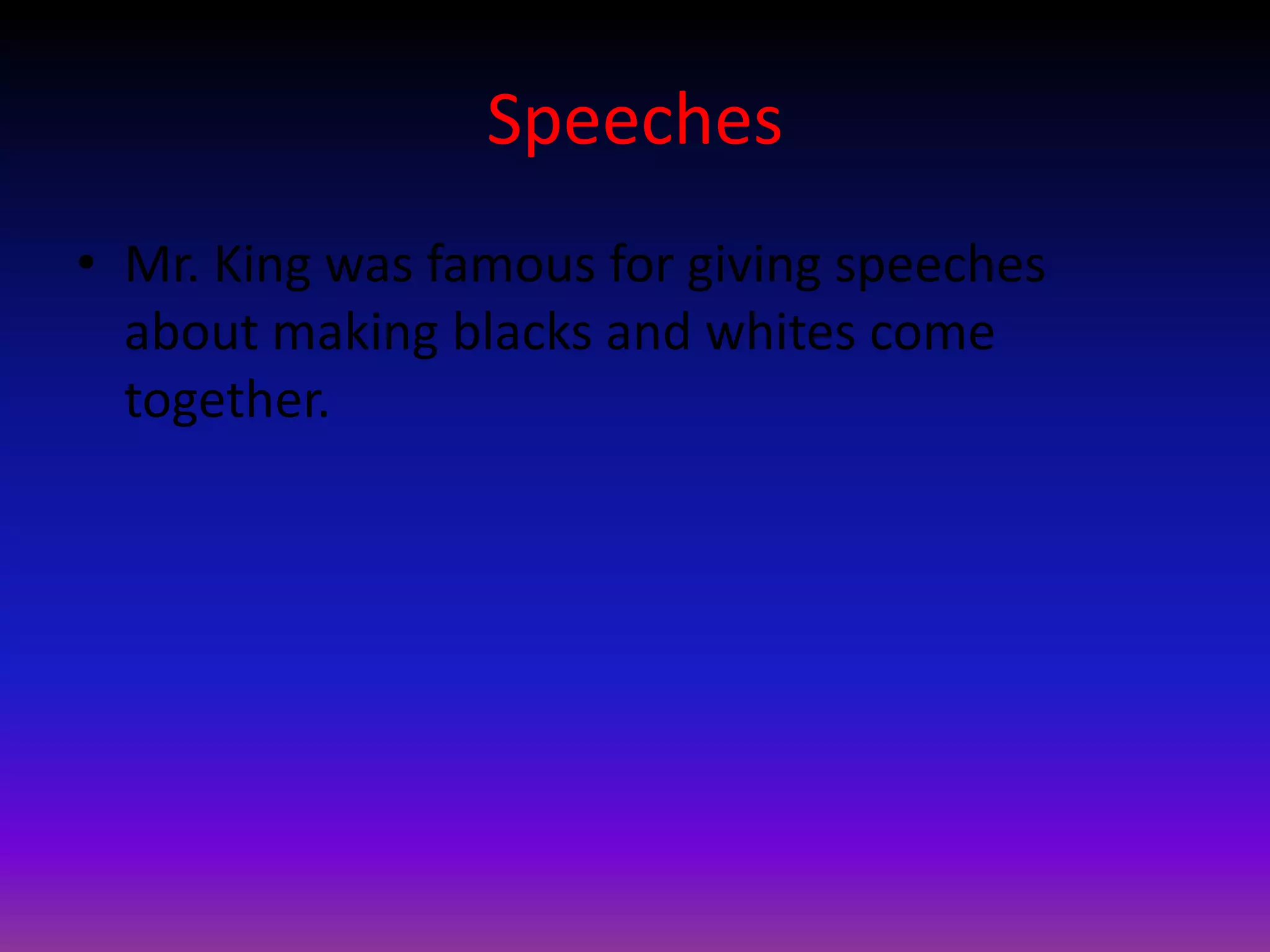 Martin Luther King Jr Slide Show | PPTX