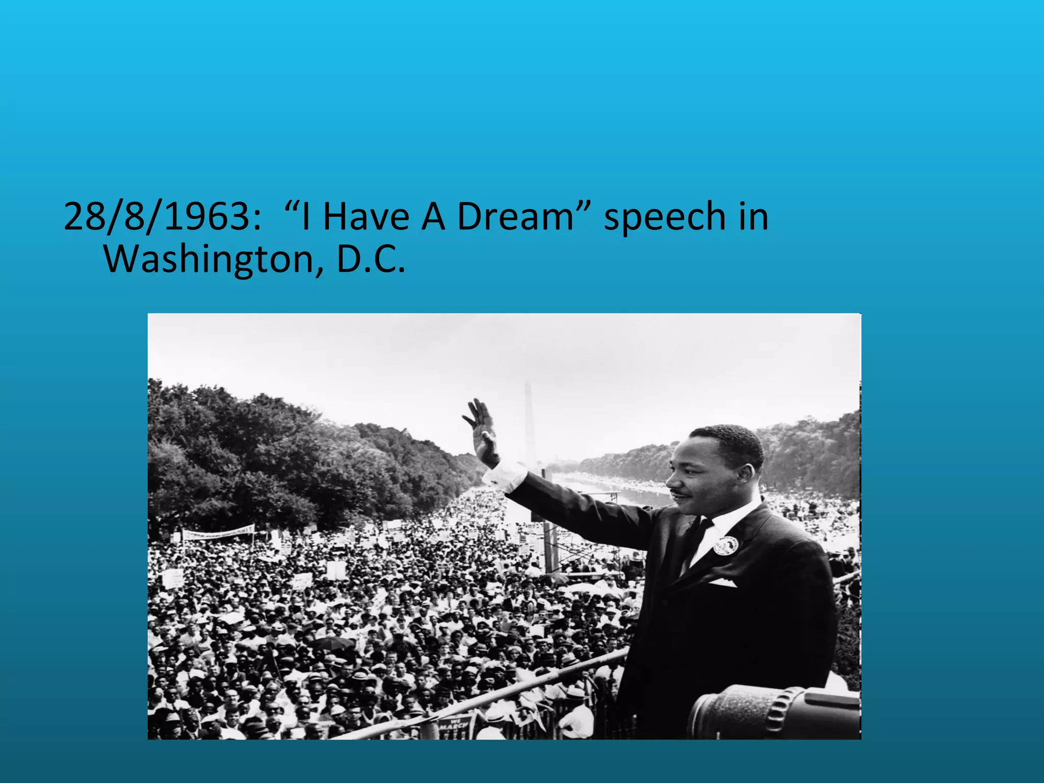Martin luther king junior | PPT