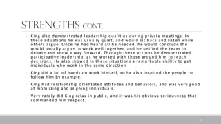 Martin luther king leadership | PPT