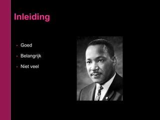 Martin luther king spreekbeurt Laura Kuipers groep 8a holthuizen | PPTX
