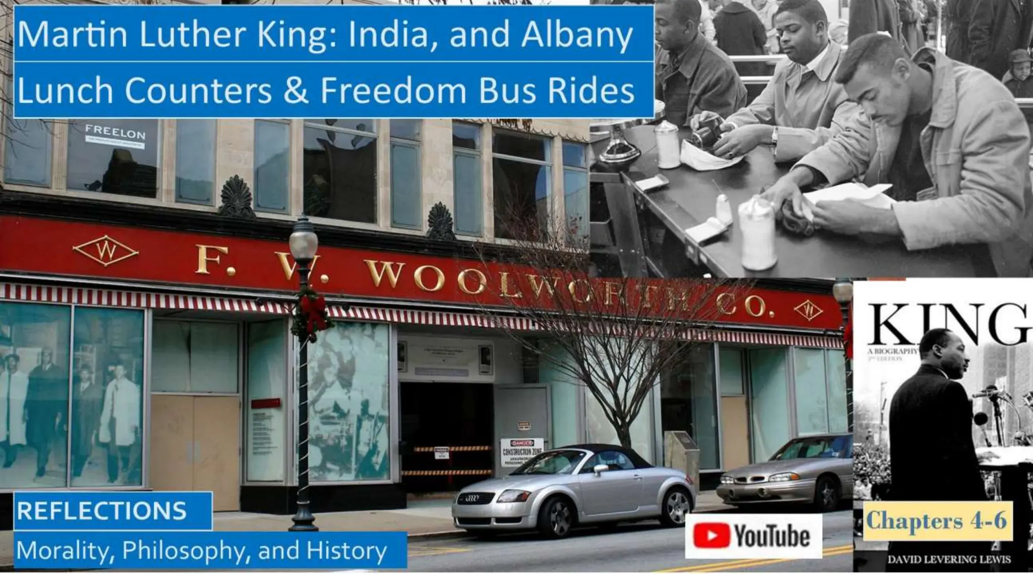 Martin Luther King, Lunch Counters, Freedom Riders, and Albany, Lewis ...