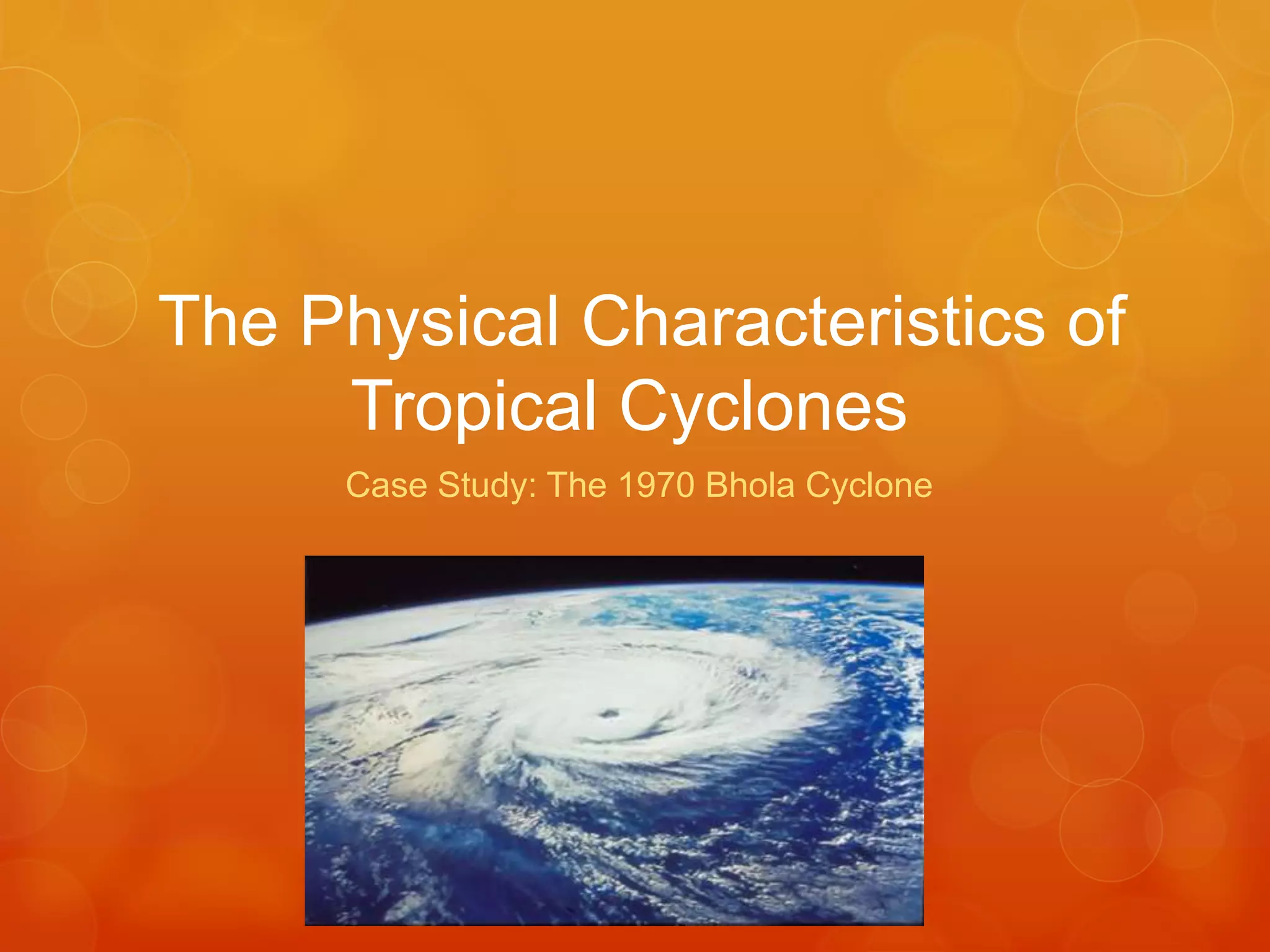 Tropical cyclone by Martin | PPTX