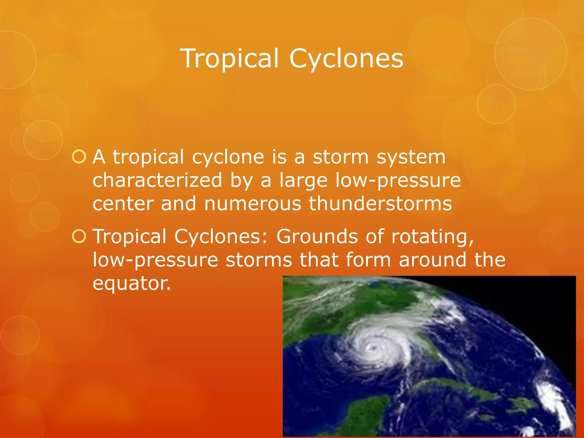 Tropical cyclone by Martin | PPTX