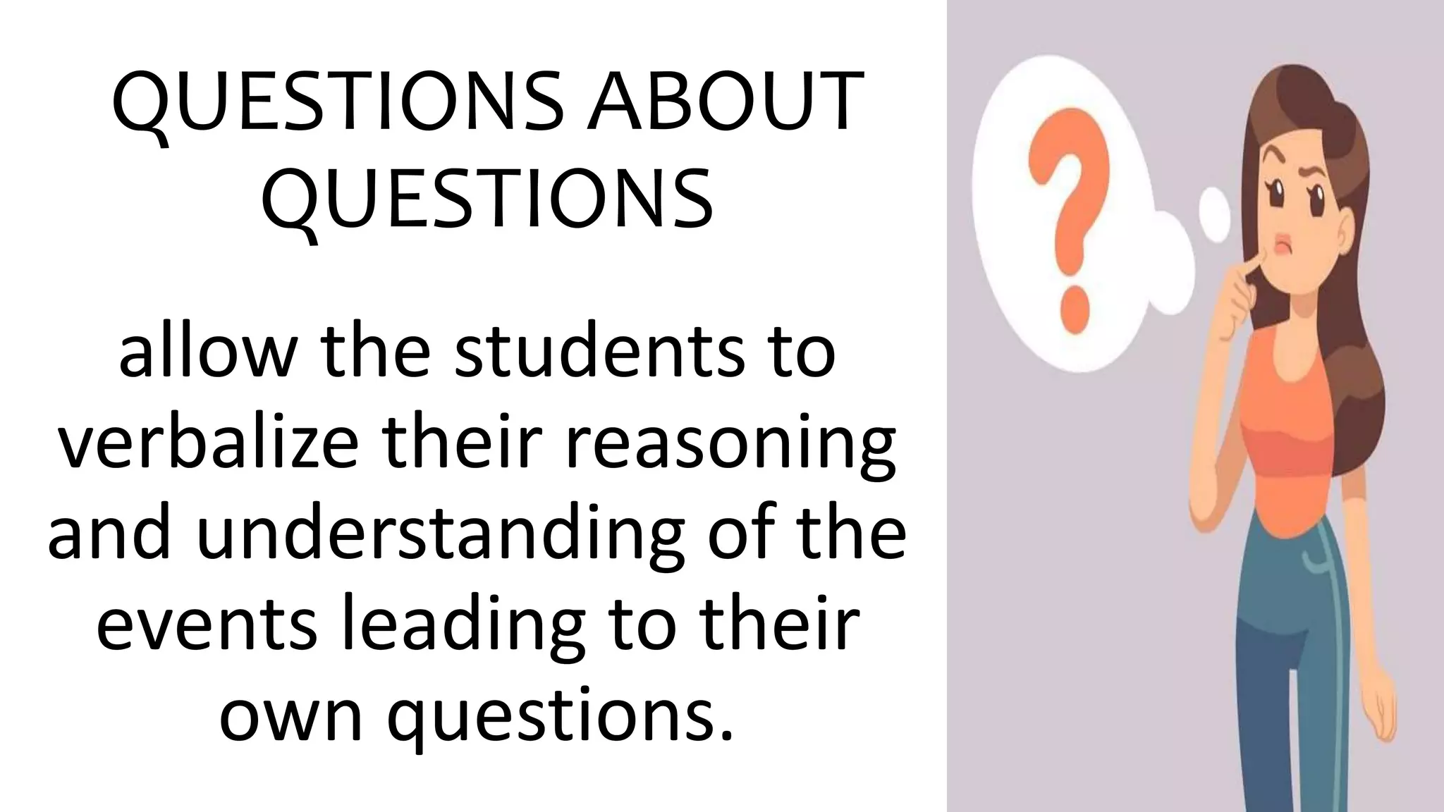 The Art of Questioning | PPTX