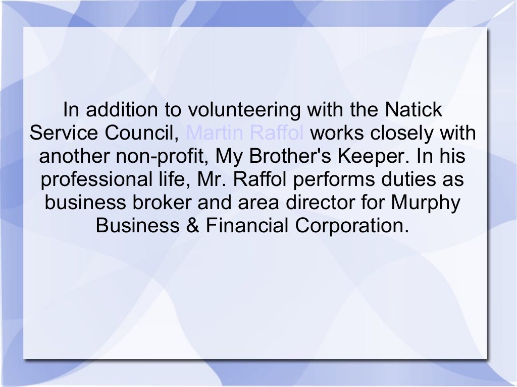 Martin Raffol: Celebrating 50 Years with the Natick Service Council