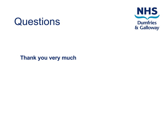 Knowledge for all at NHS Dumfries and Galloway | PPT