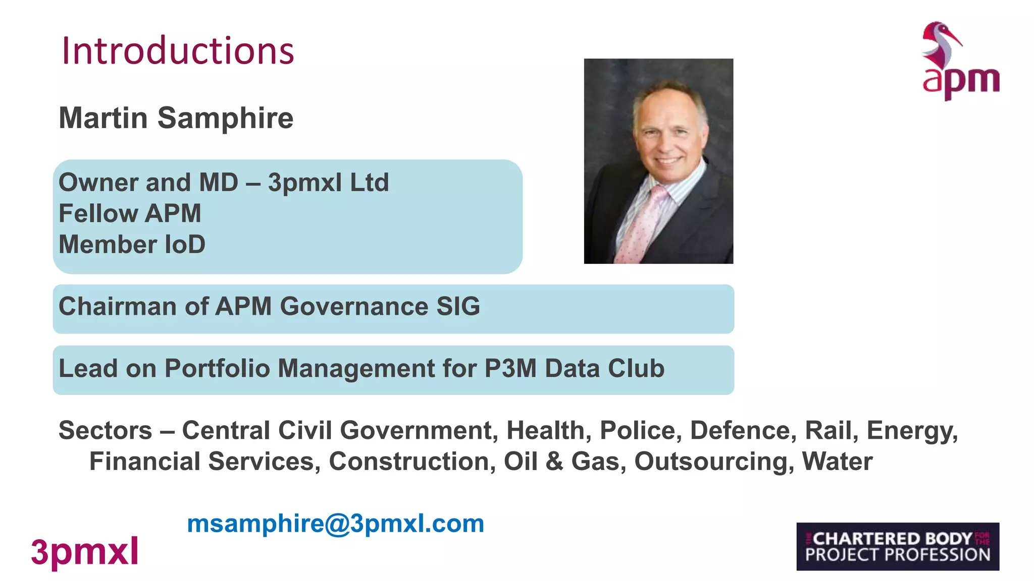 Portfolio Governance in a Digital World | PPTX