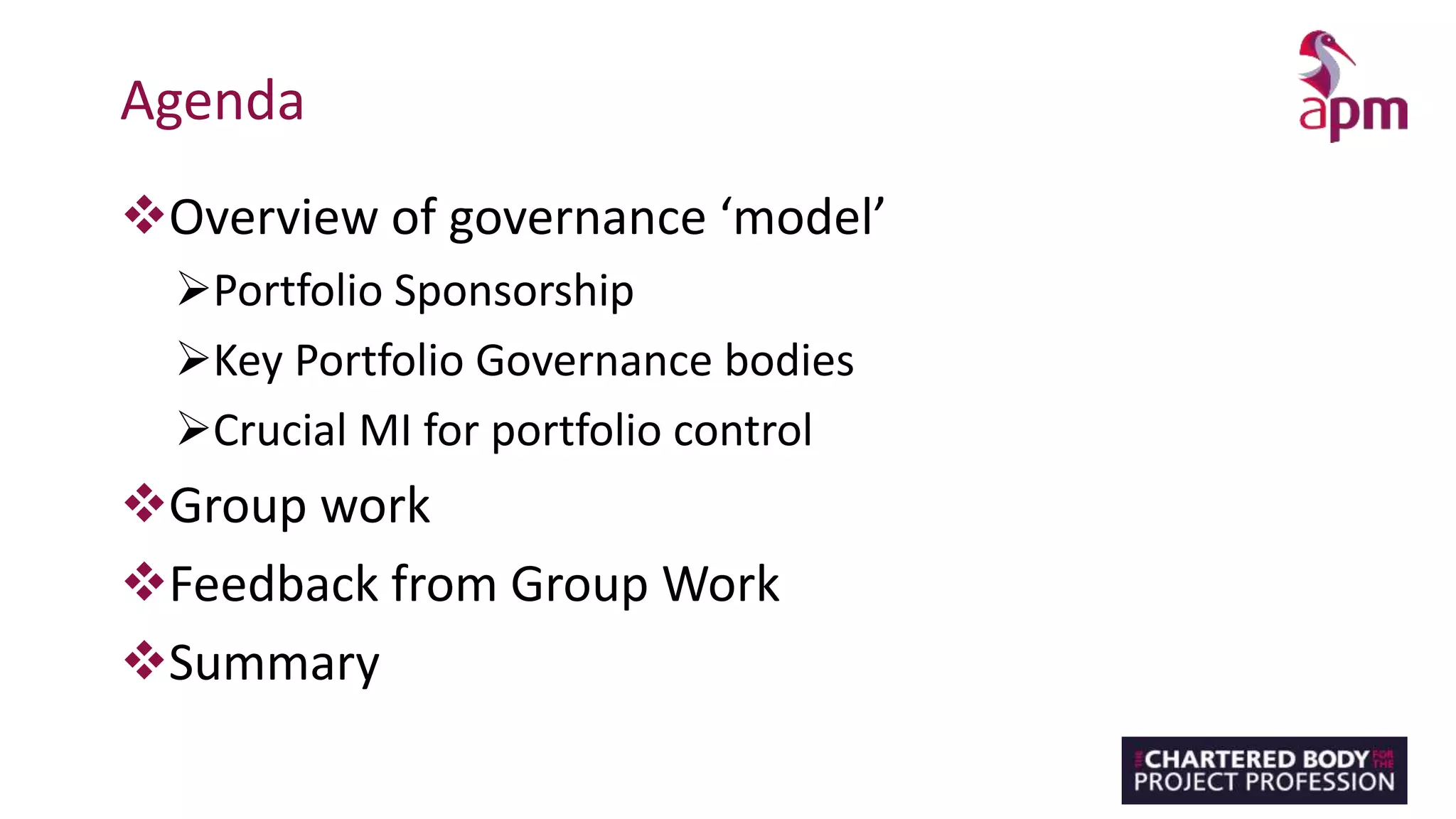 Portfolio Governance in a Digital World | PPTX | Business Accounting ...