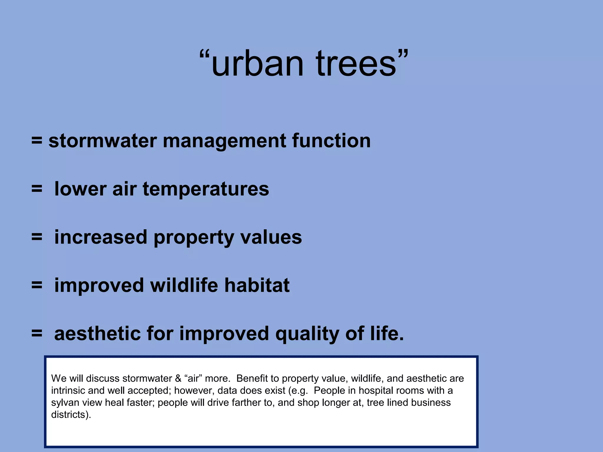 Martinsburg Urban Tree Inventory | PPT
