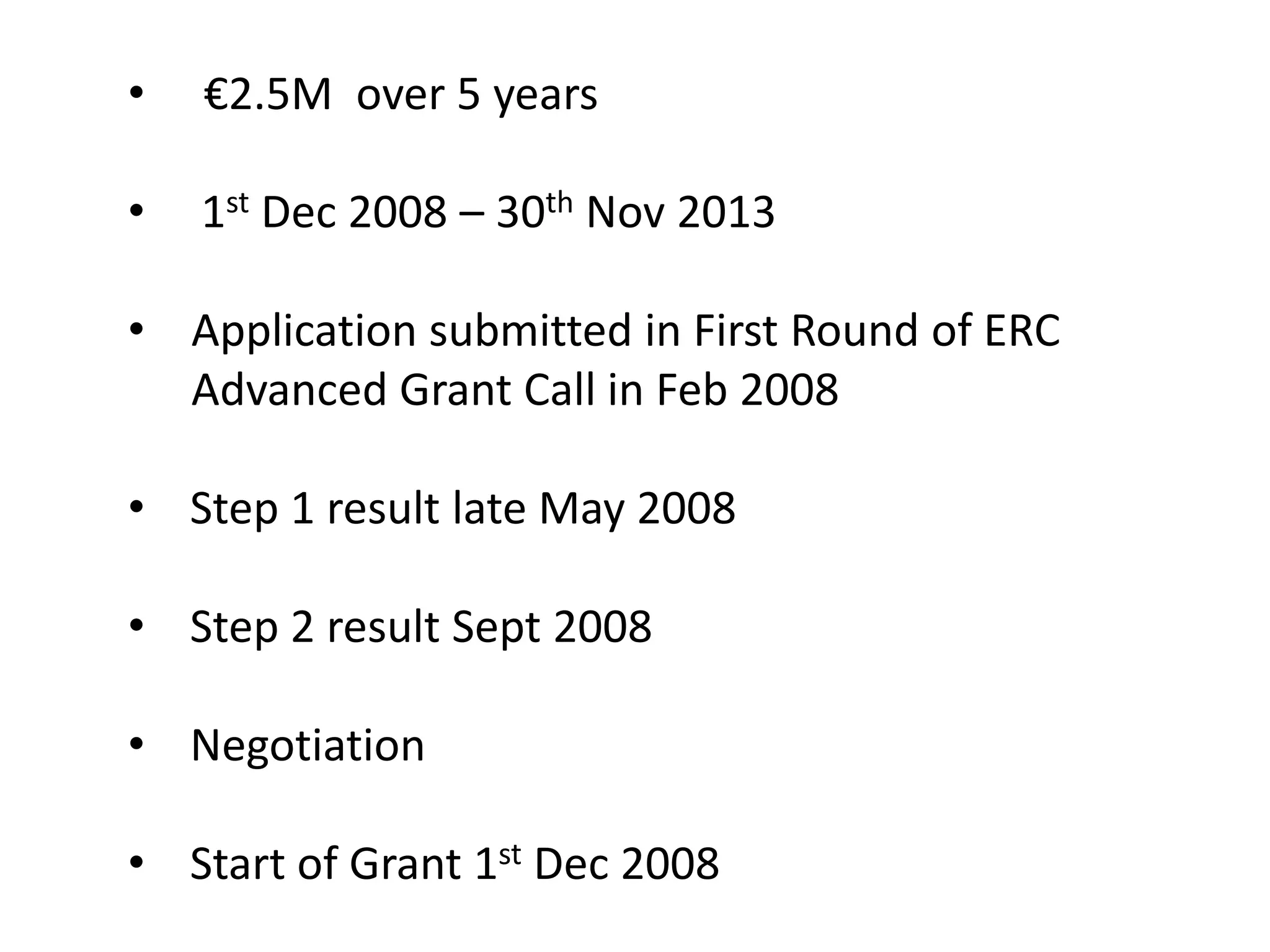 ERC Project - Martin Schroder | PPTX