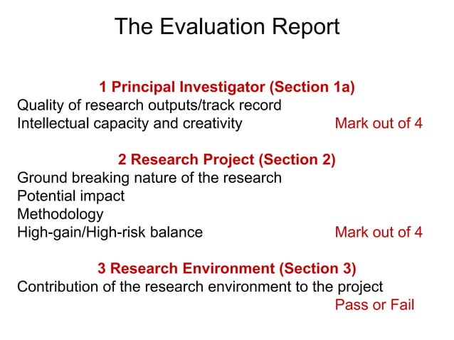ERC Project - Martin Schroder | PPT