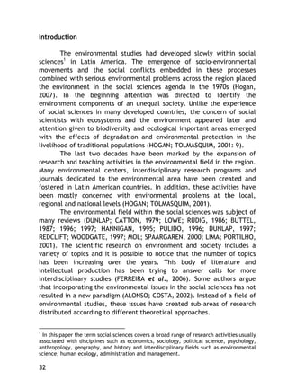 Assessing the Research on Human Dimensions of Global Environmental ...
