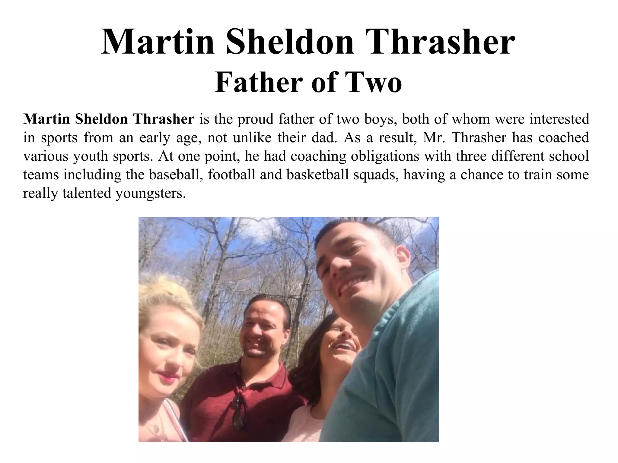 Martin Sheldon Thrasher - Owner of Dixie Exhaust Cleaning | PPT
