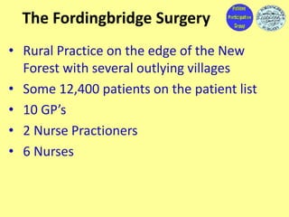 Martin Smethers NHS open house Basingstoke | PPT