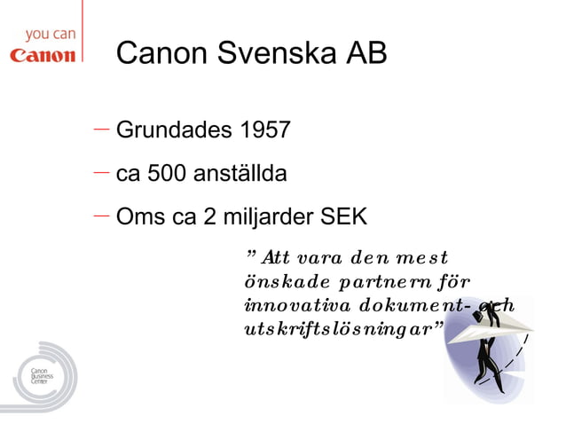 Presentation Canon | PPT