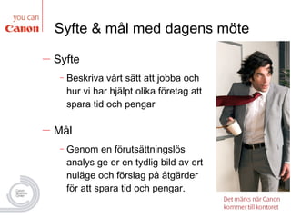 Presentation Canon | PPT