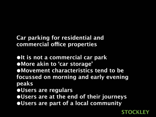Design Review Car Parking event- Martin stockley | PPT