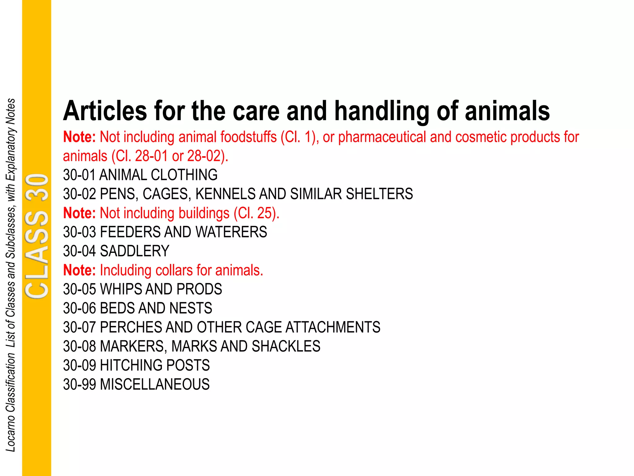 industrial design classification based on locarno classification | PDF