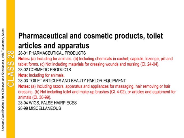 industrial design classification based on locarno classification | PDF ...