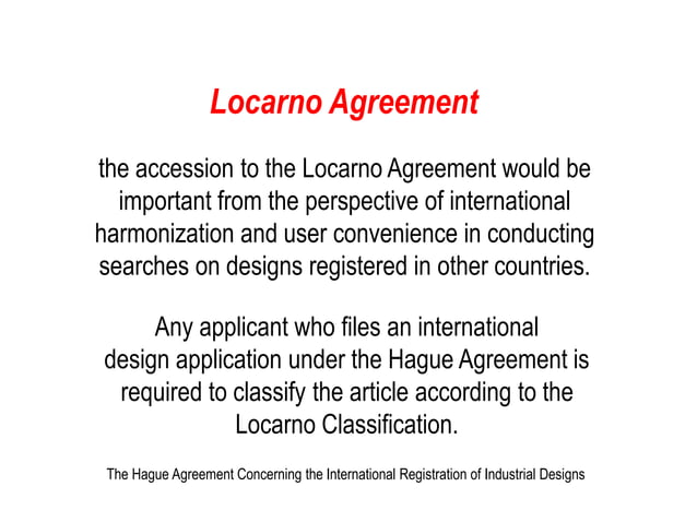 industrial design classification based on locarno classification | PDF ...