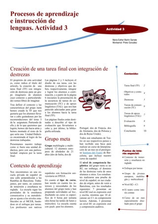 Una reseña teatral | PDF