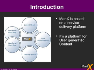 MartX - Digital Marketplace | PPT | Internet | Computing