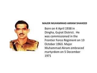 Martyrdom of 6th september 1965 | PPTX