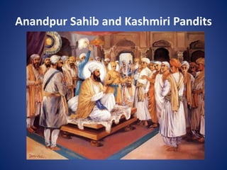 Martyrdom of Guru Teg Bahadur jee | PPTX