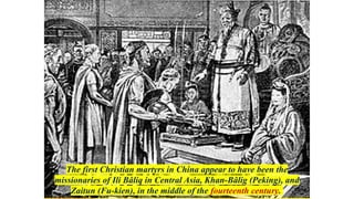 Martyr Saints of China from 1648 to 1930.pptx