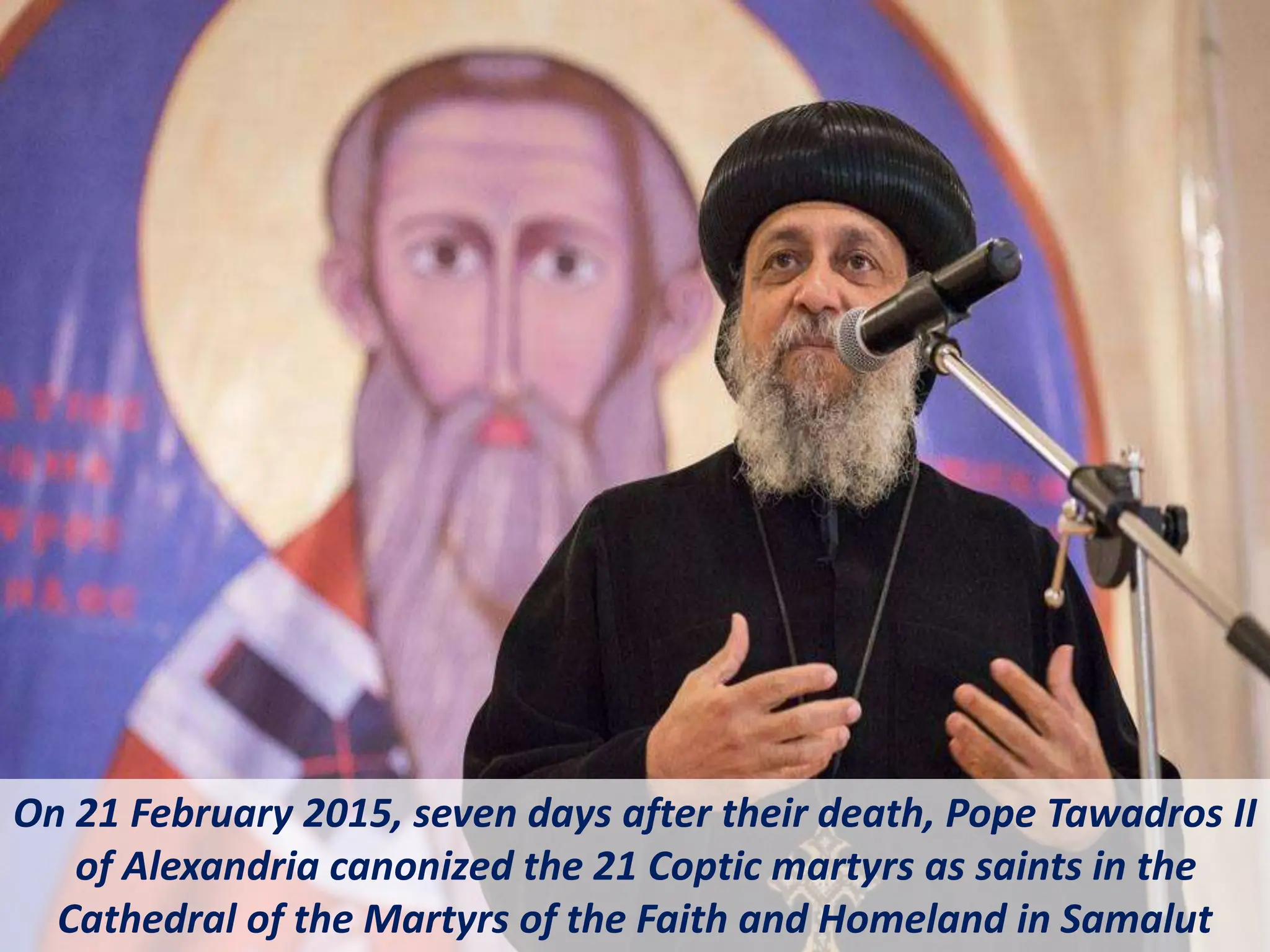 the history of the Coptic Martyrs of Libya.pptx