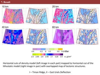 2D and 3D Density Block Models Creation Based on Isostasy Usage | PPT