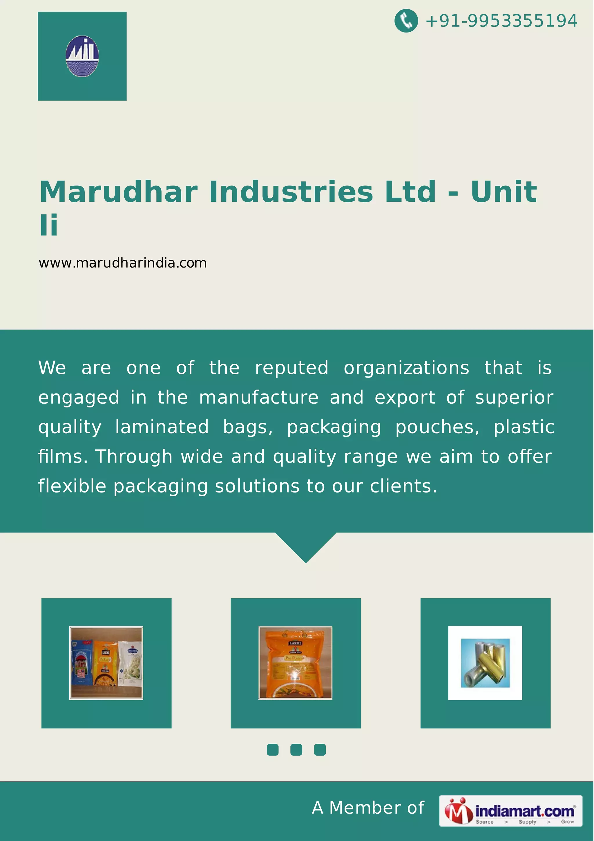 Marudhar industries-ltd-unit-ii | PDF