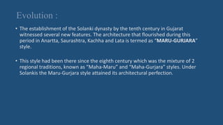 Maru gurjara architecture | PPTX
