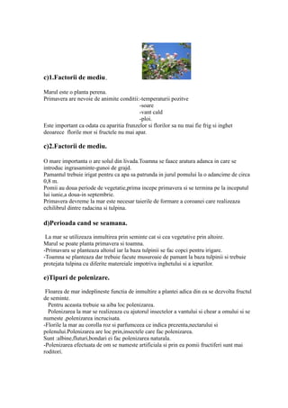 Marul biologie-clasa-a va | PDF