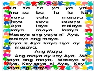 Marungko approach | PPTX