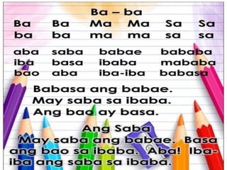 Marungko approach | PPTX